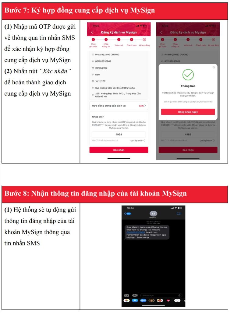 MySign Viettel - Hướng dẫn đăng ký chữ ký số Viettel Nhanh Nhất